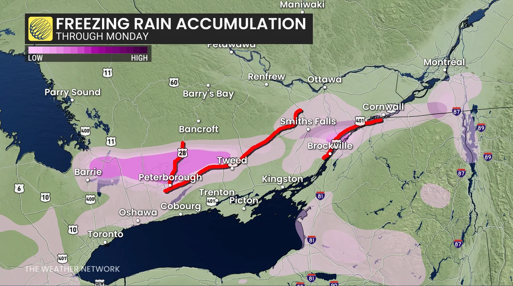Dicey travel possible as influx of messy winter weather targets Ontario ...