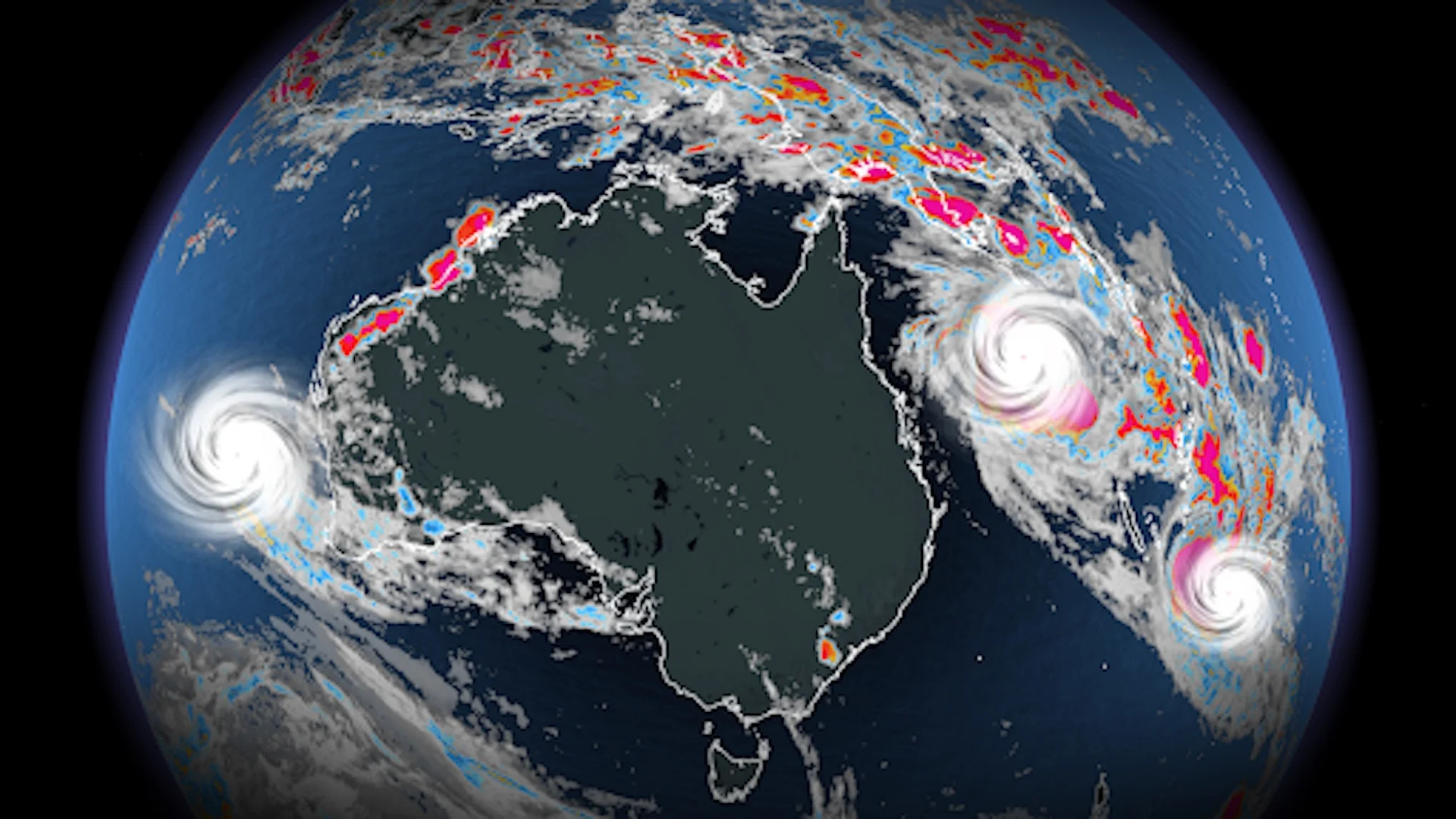 Six concurrent cyclones making noise in the Southern Hemisphere - The ...