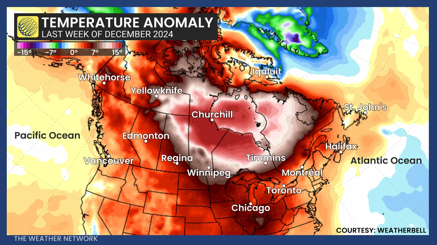 Polar vortex delivers classic Canadian cold weather for January - The ...