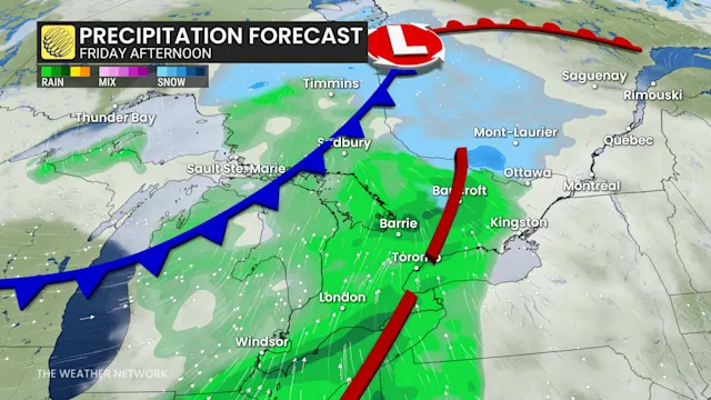 Powerful winds hit Ontario Wednesday, watching for weekend snow - The ...