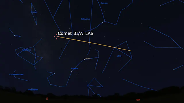 An alien comet is now passing through our solar system. Here's what we ...