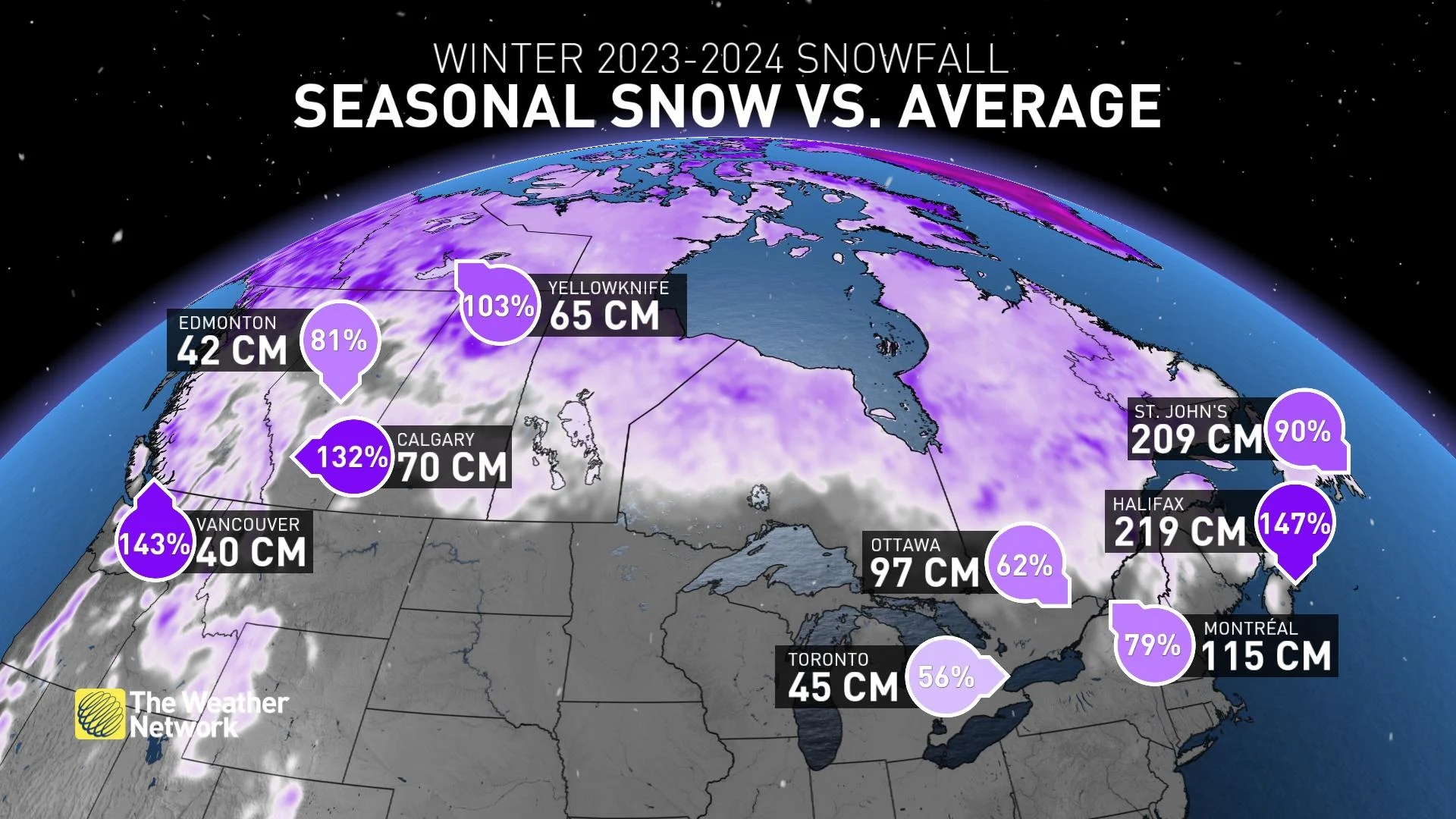 Warmest winter ever: Canada's record season reaches new heights - The ...