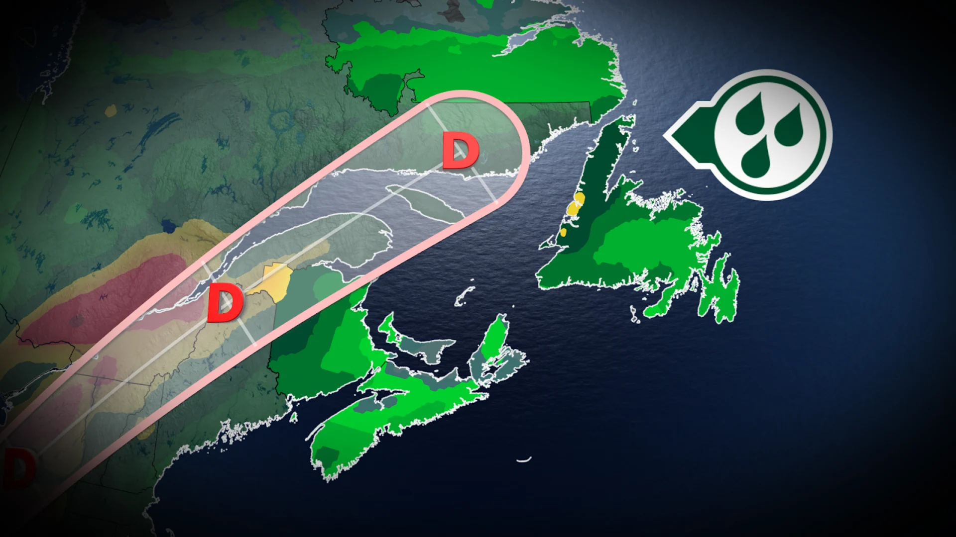 Tropical remnants to bring sprawling rains to Atlantic Canada - The ...