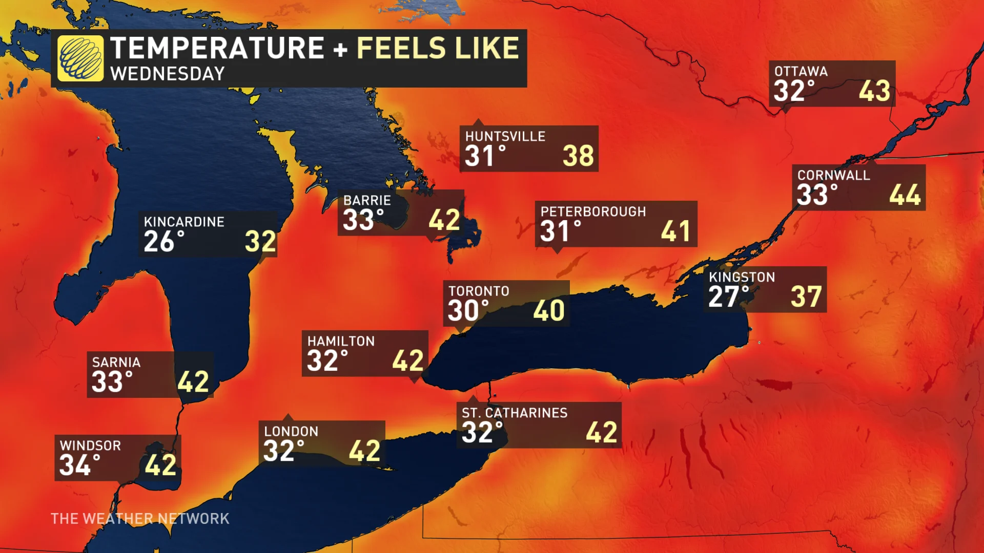 Feels like 40: Days of extreme heat hit Ontario and Quebec hard - The ...