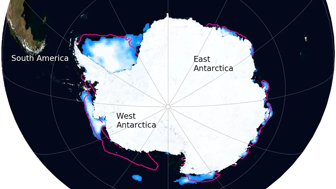 Antarctic sea ice melts away to the lowest summer extent seen on record ...