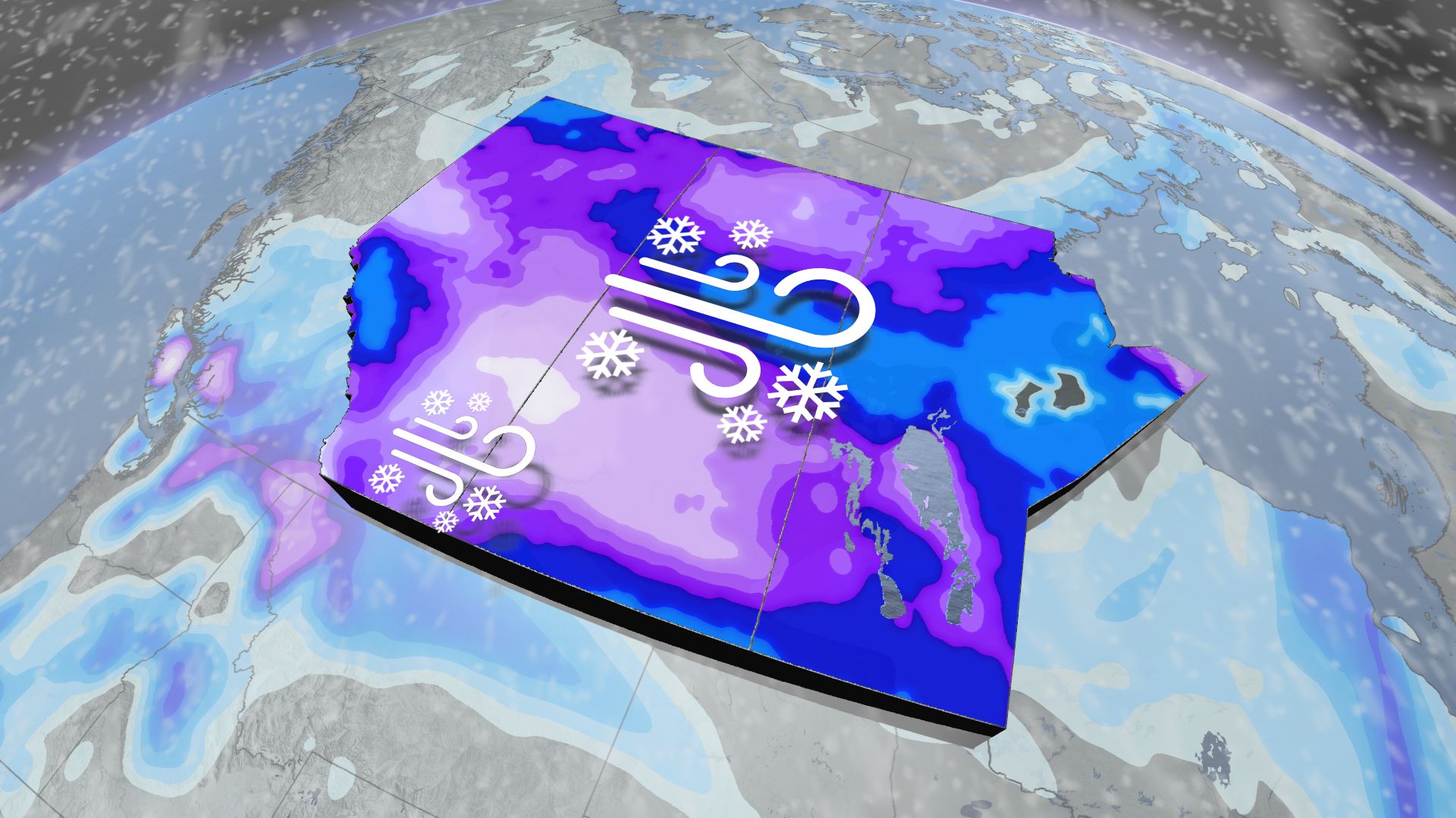 Deep, wind-driven Prairie snows expected this weekend - The Weather Network