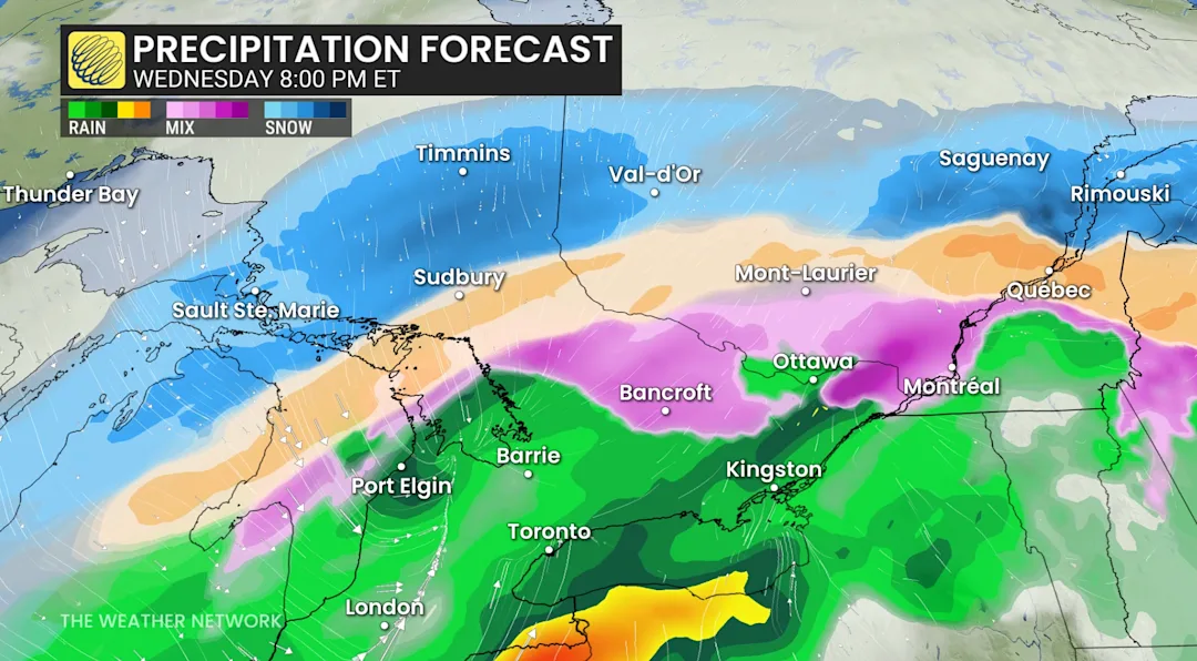 Potential for significant freezing rain in Ontario Wednesday - The ...