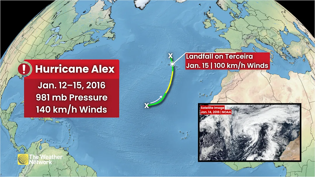 The ‘surprise’ hurricane that formed in January - The Weather Network