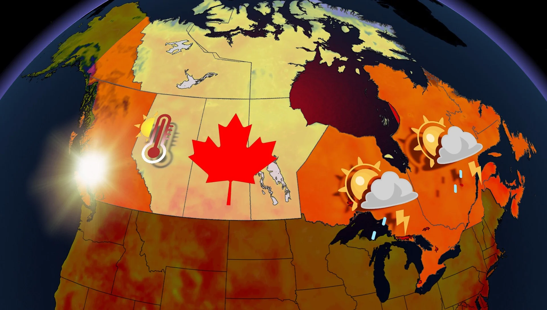 Sunny, stormy, a chance of snow? Your Canada Day 2025 forecast - The ...