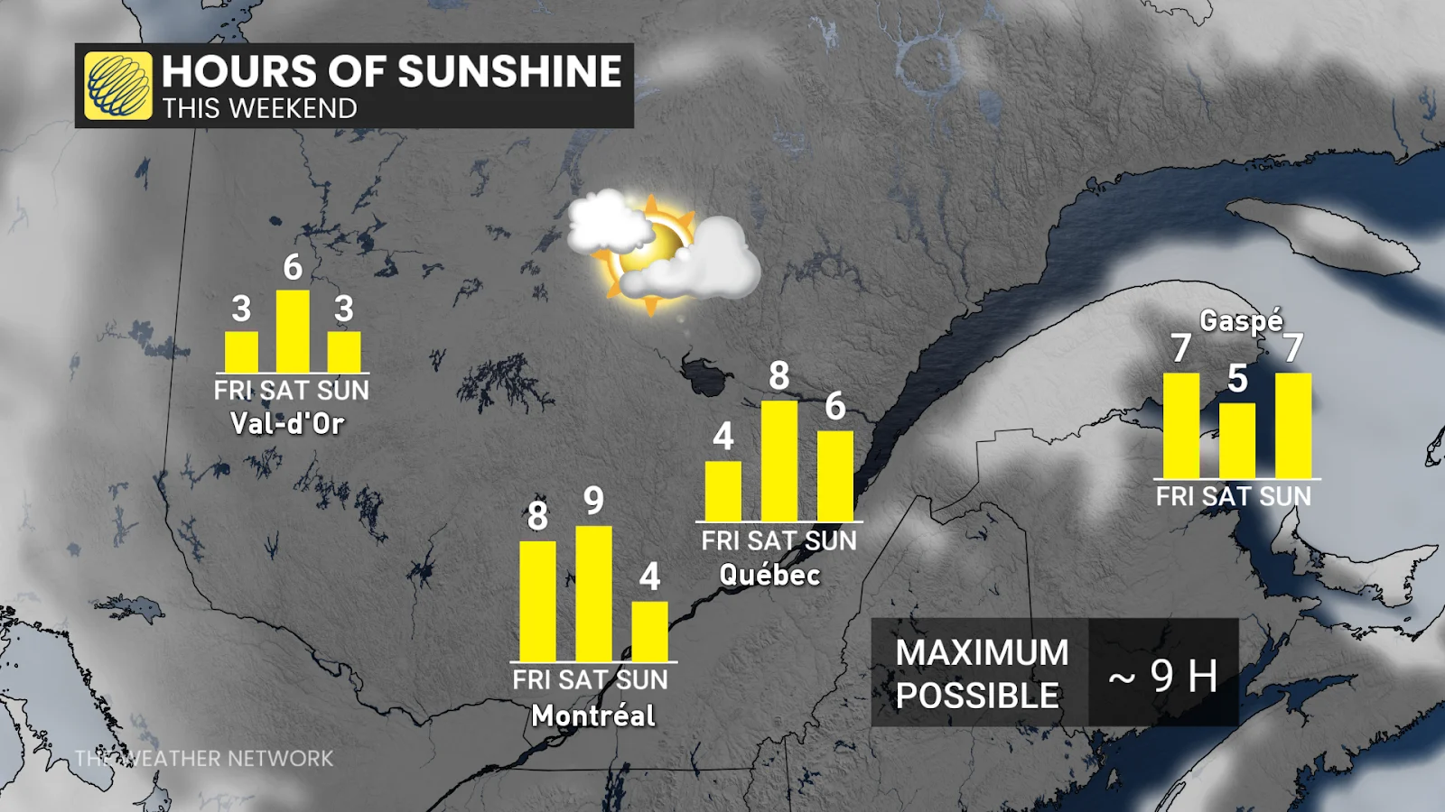 Sunshine makes a triumphant return in Quebec after grey start to ...