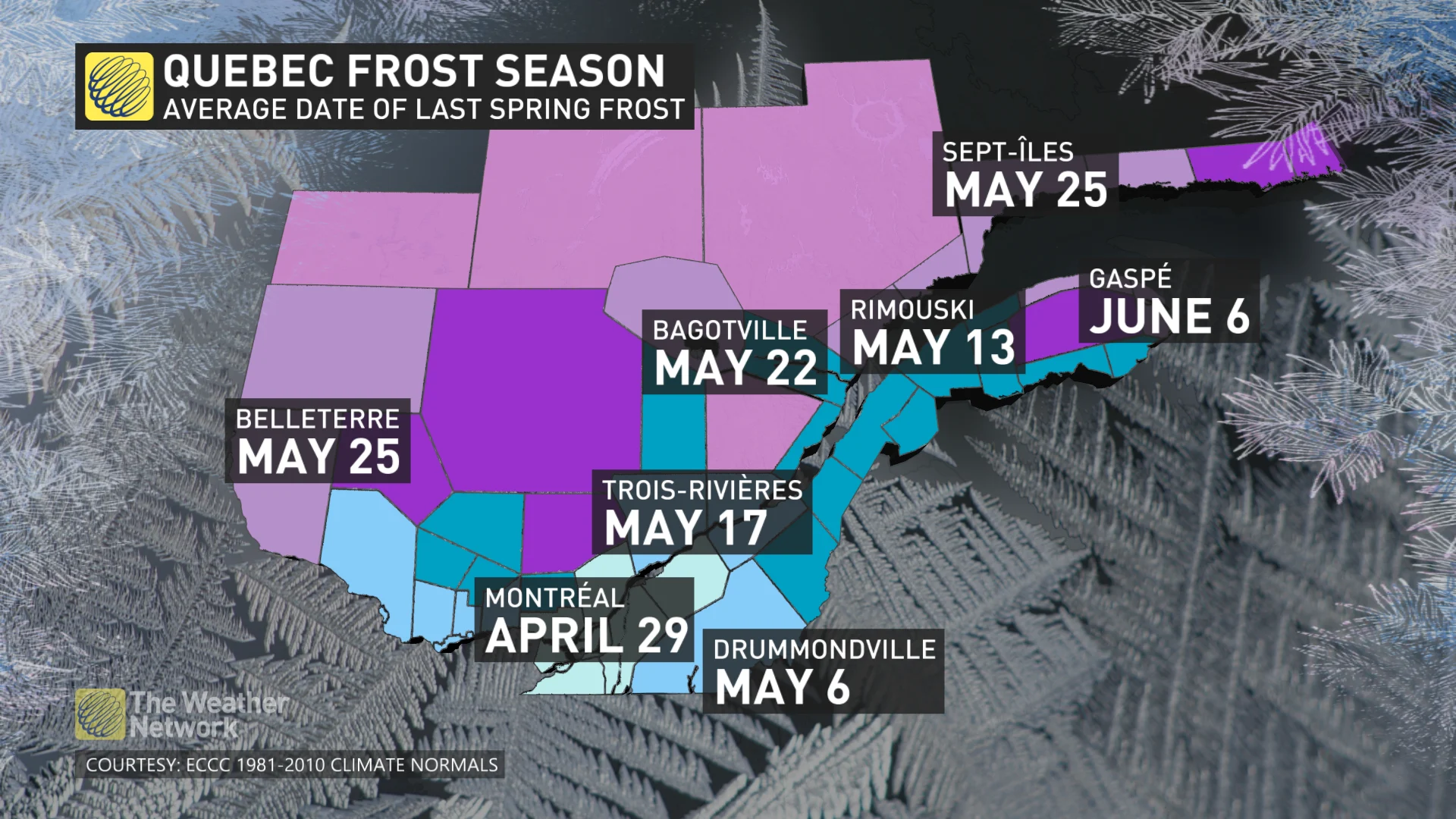 Planters beware: Looming frost threat across Ontario and Quebec - The ...