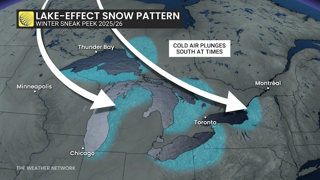 Frigid divide splits Eastern Canada in your winter sneak peek - The ...