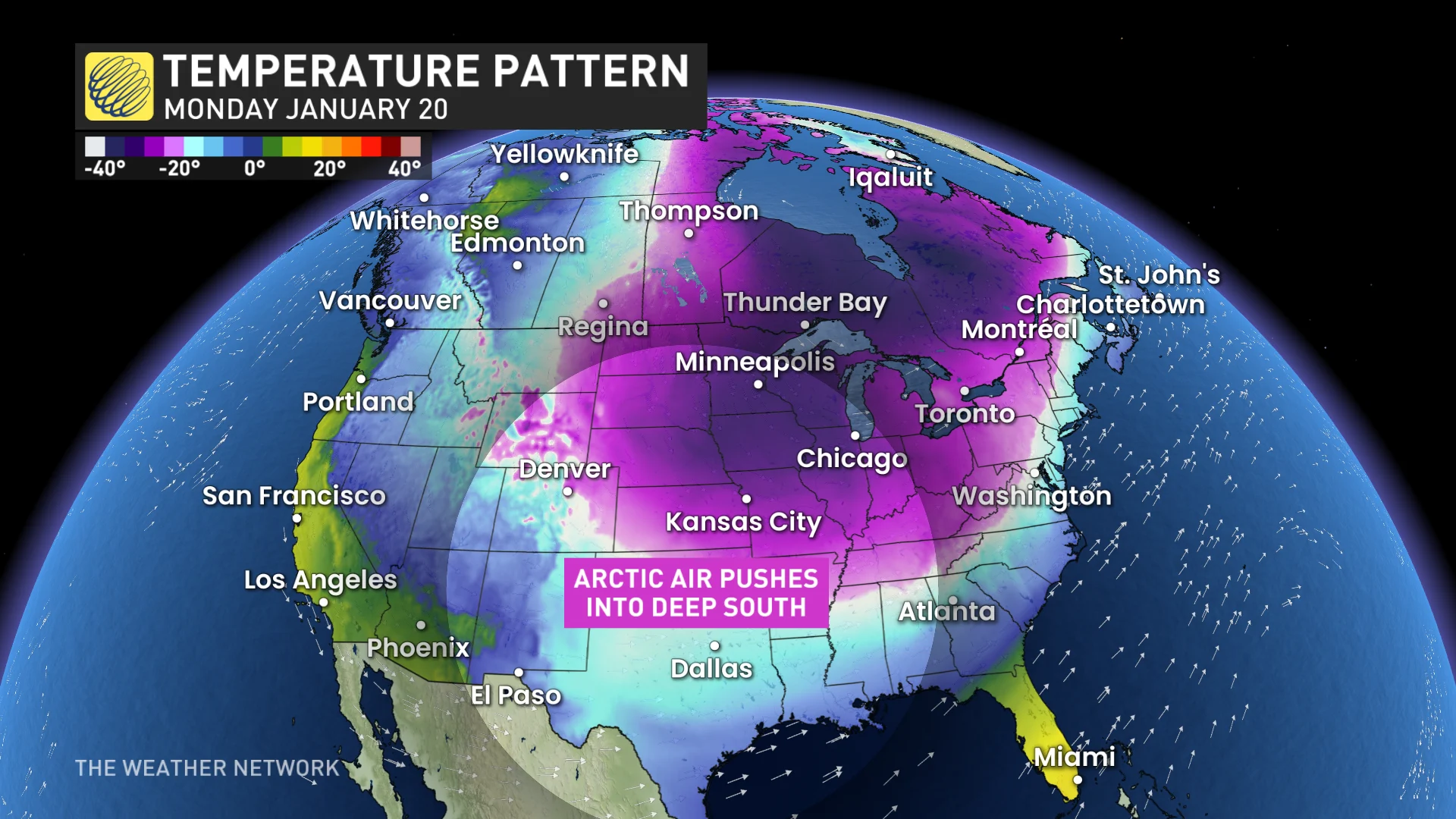 Polar vortex set to invade Canada and the U.S. with dangerous cold ...