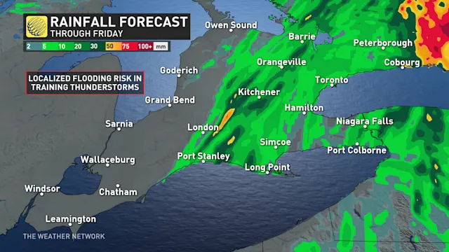 Southern Ontario, GTA on alert for storms with flood risk - The Weather ...