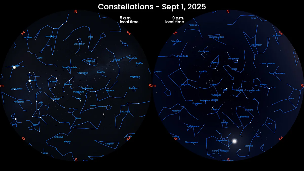 Look up! Shining Saturn leads the Planet Parade in September - The ...