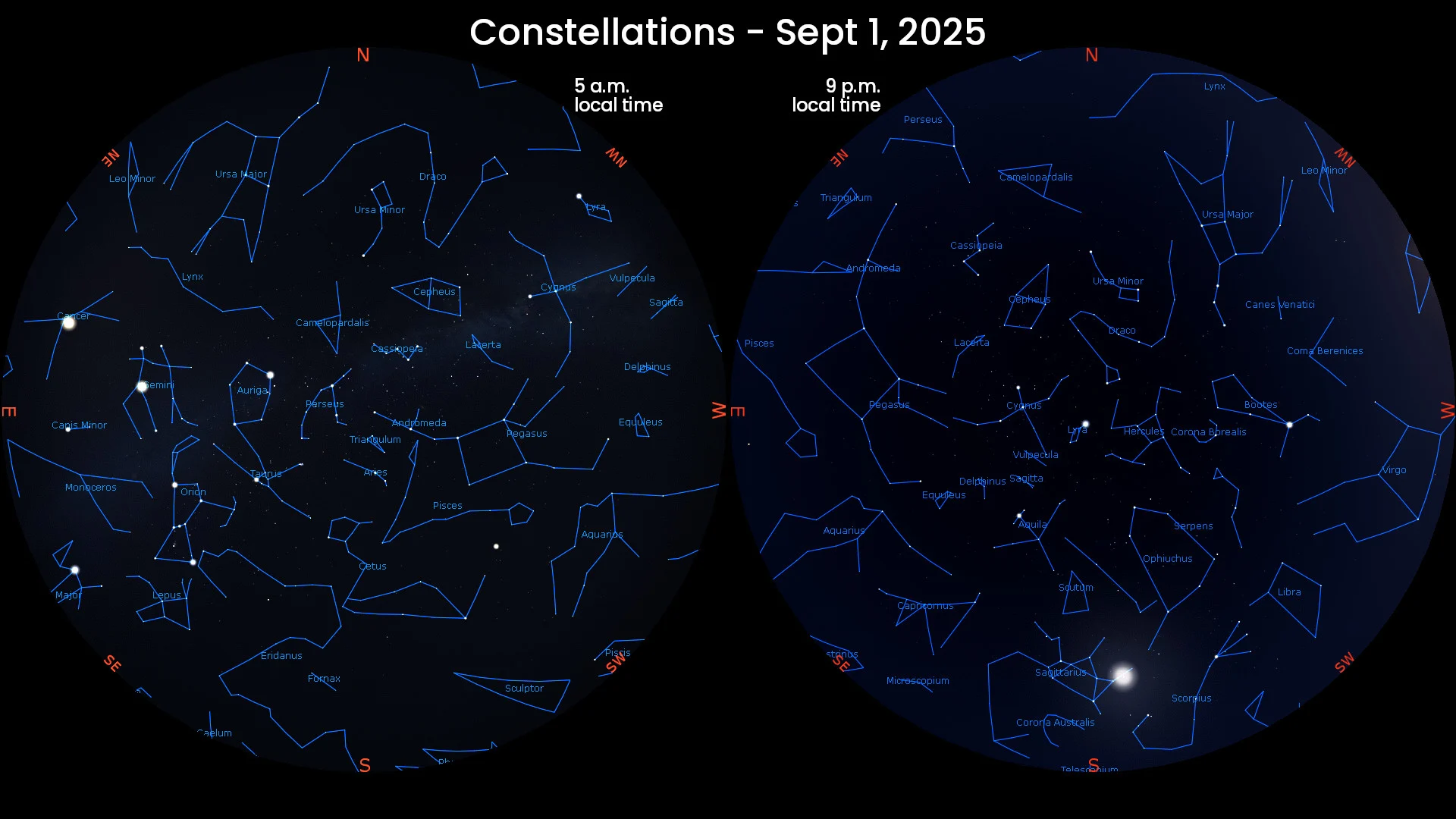 Look up! Shining Saturn leads the Planet Parade in September - The ...