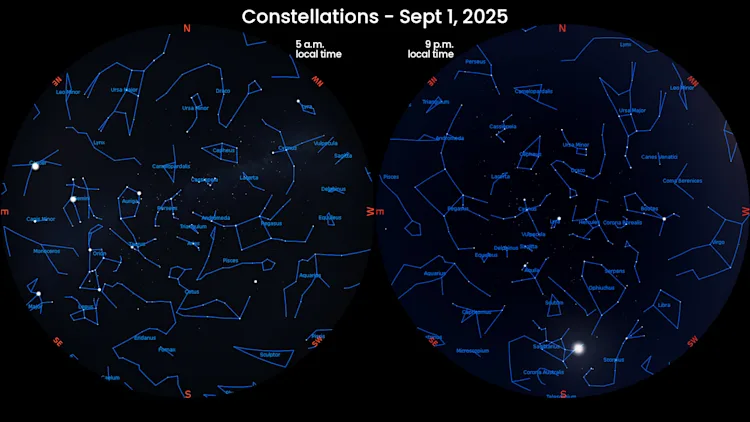 Look up! Shining Saturn leads the Planet Parade in September - The ...