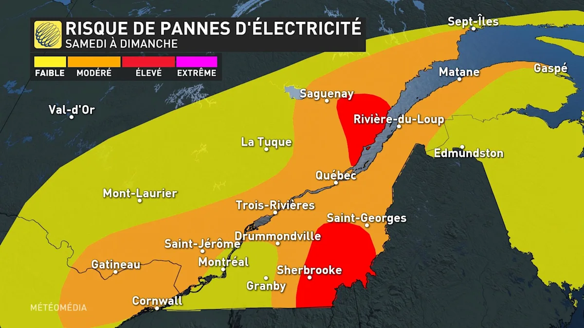 Montréal - Québec : deux visions différentes de la tempête - MétéoMédia
