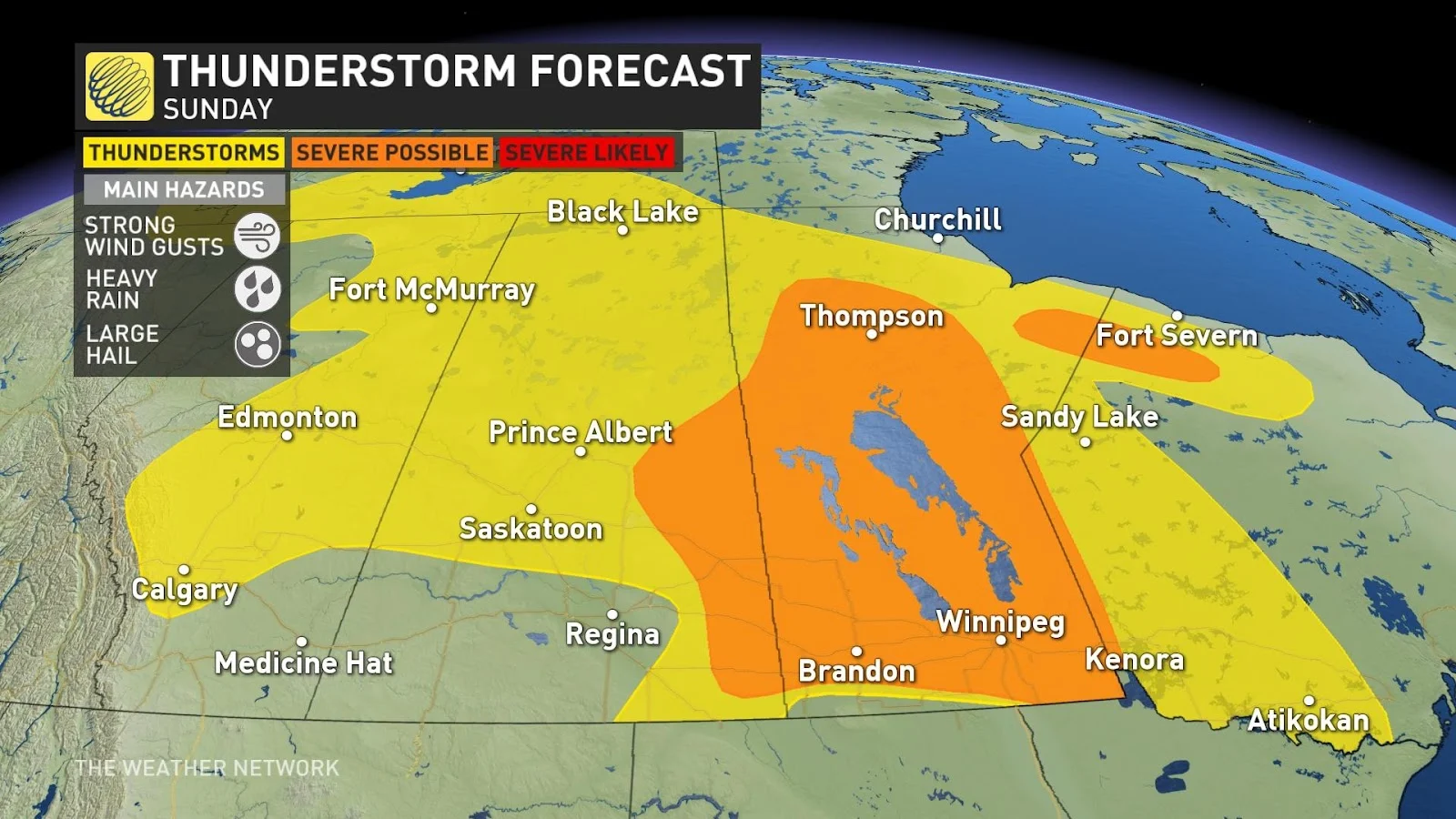 Severe storms sweeping the Prairies amid an active Canada Day - The ...