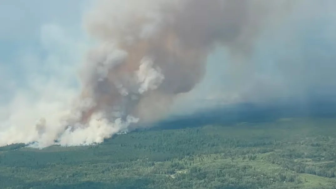 Miramichi wildfire burns into 6th day, nearly tripling in size over 24 ...