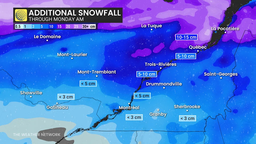 Get ready for a slick Sunday across southern Quebec, Montreal - The ...