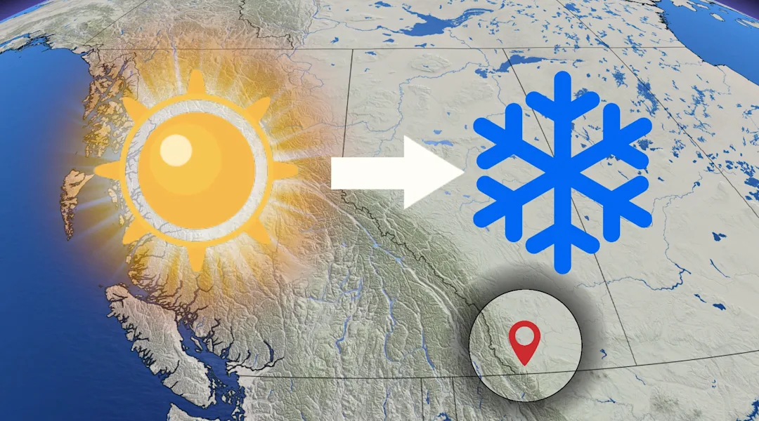 Summer-like temperatures will give way to more snow in southern Alberta ...