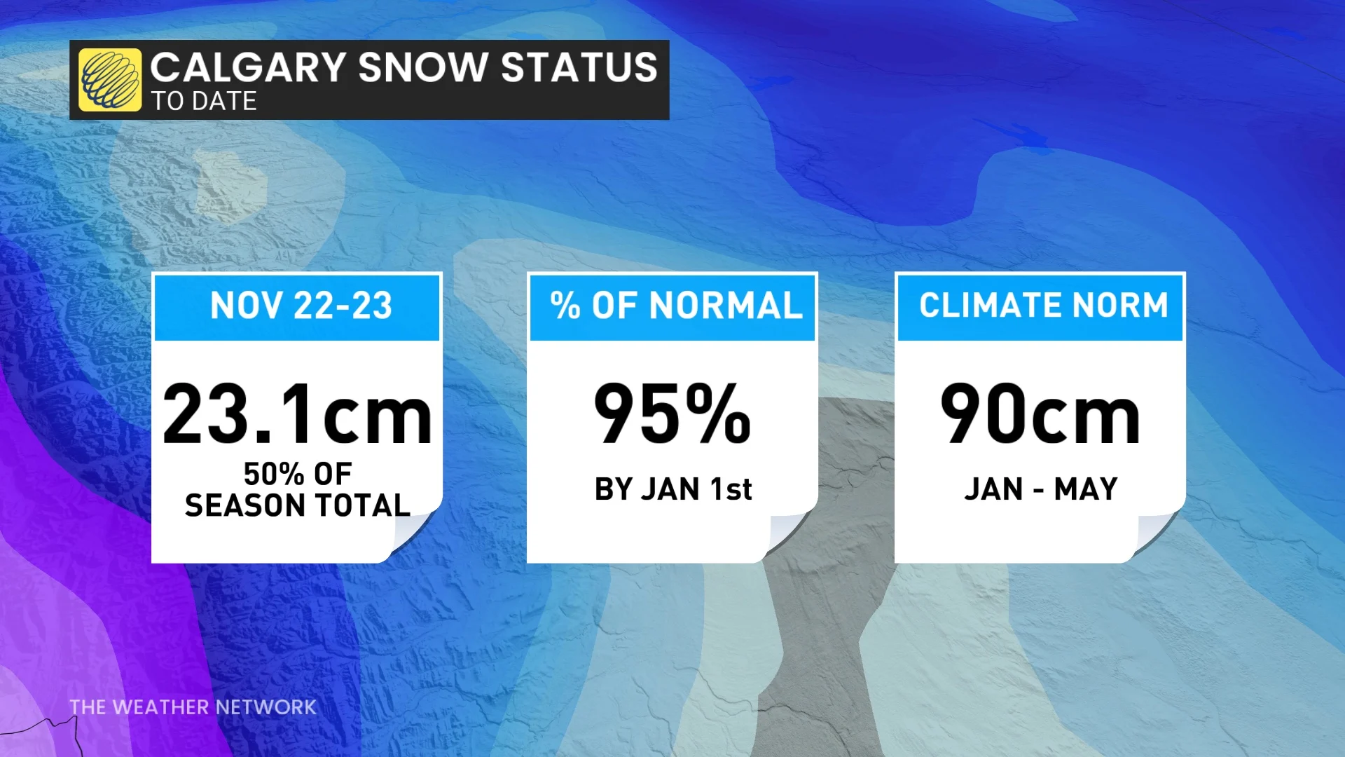 Calgary's no-show snowstorms this winter. When will one finally arrive ...