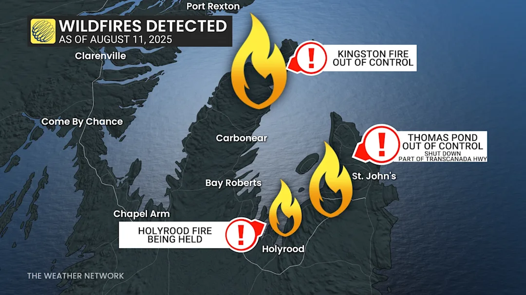 Ontario aircrafts en route, financial aid announced as wildfires rage ...