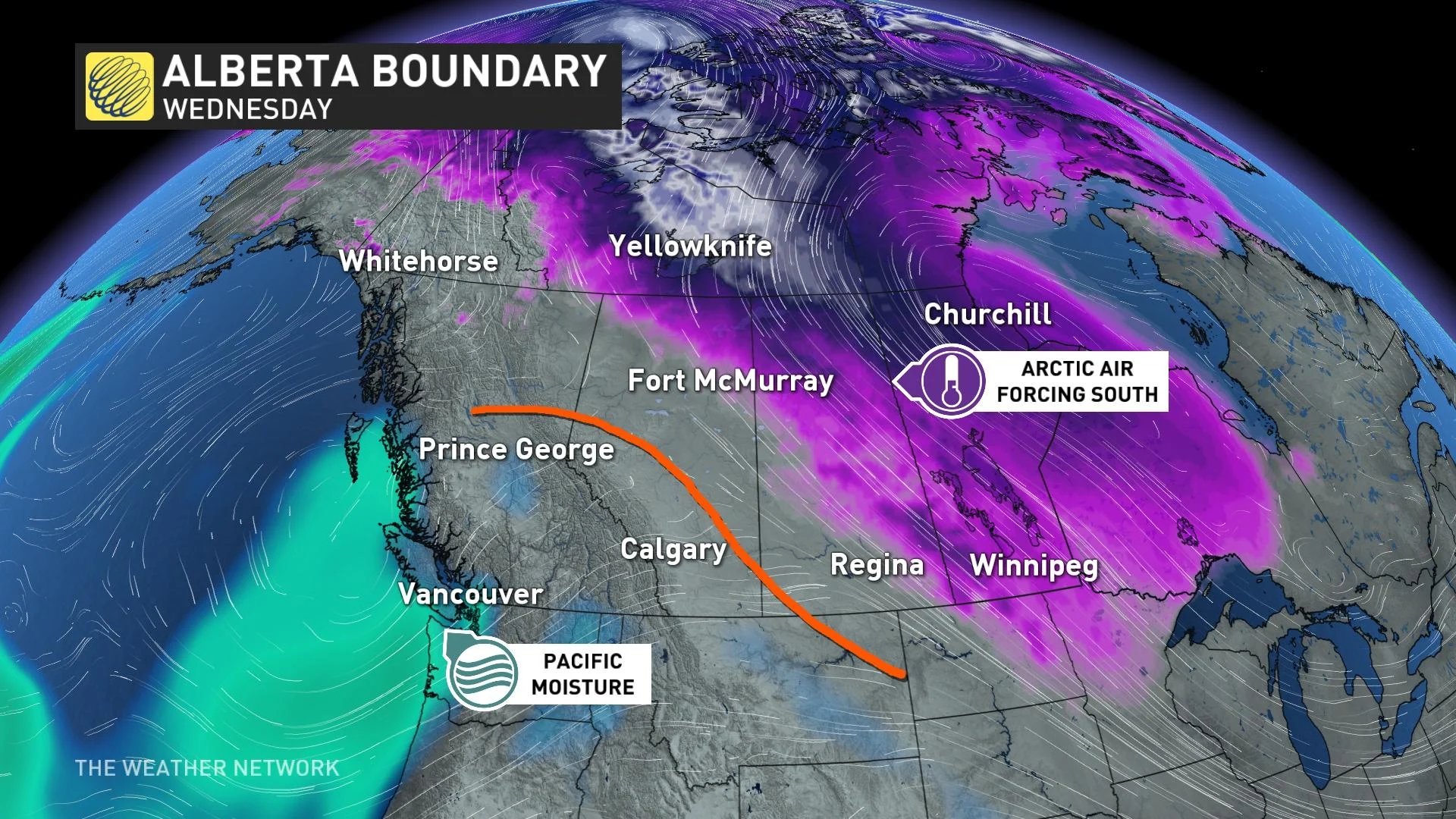 Temperature drop to bring multi-day snowfall event to Alberta - The ...