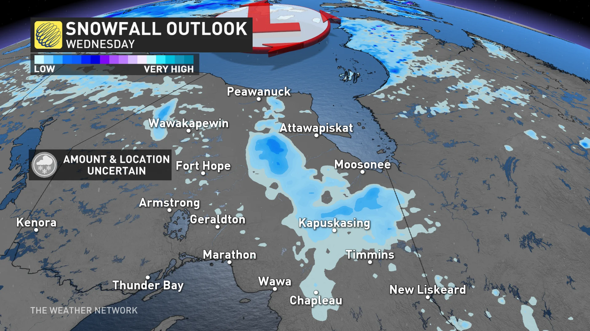Fall chill soon sweeps Ontario, and the snow chances grow - The Weather ...