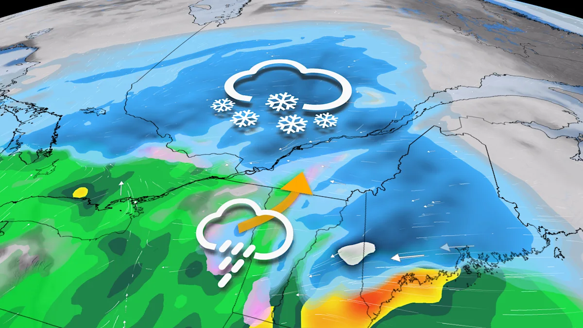 Highly impactful winter storm bears down on Quebec, 30+ cm snow ...