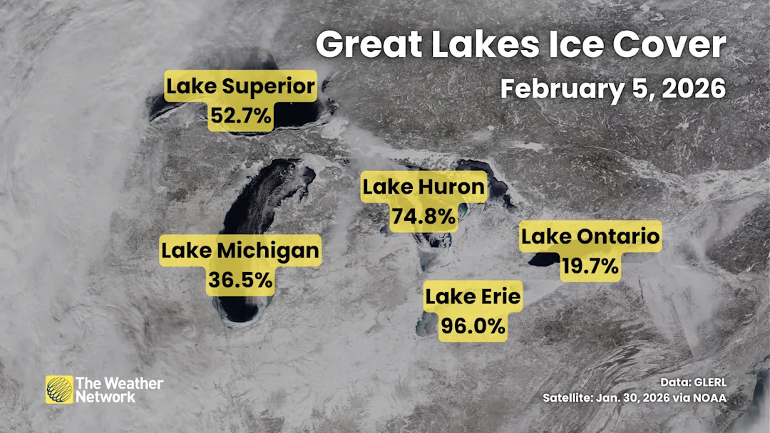 The Great Lakes freezing over is good news for Ontario - The Weather ...