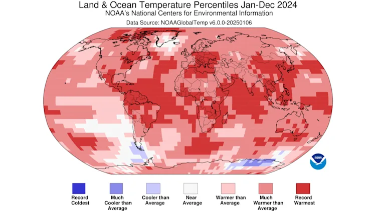 2024 is the new hottest year on record, first year to exceed 1.5C - The ...