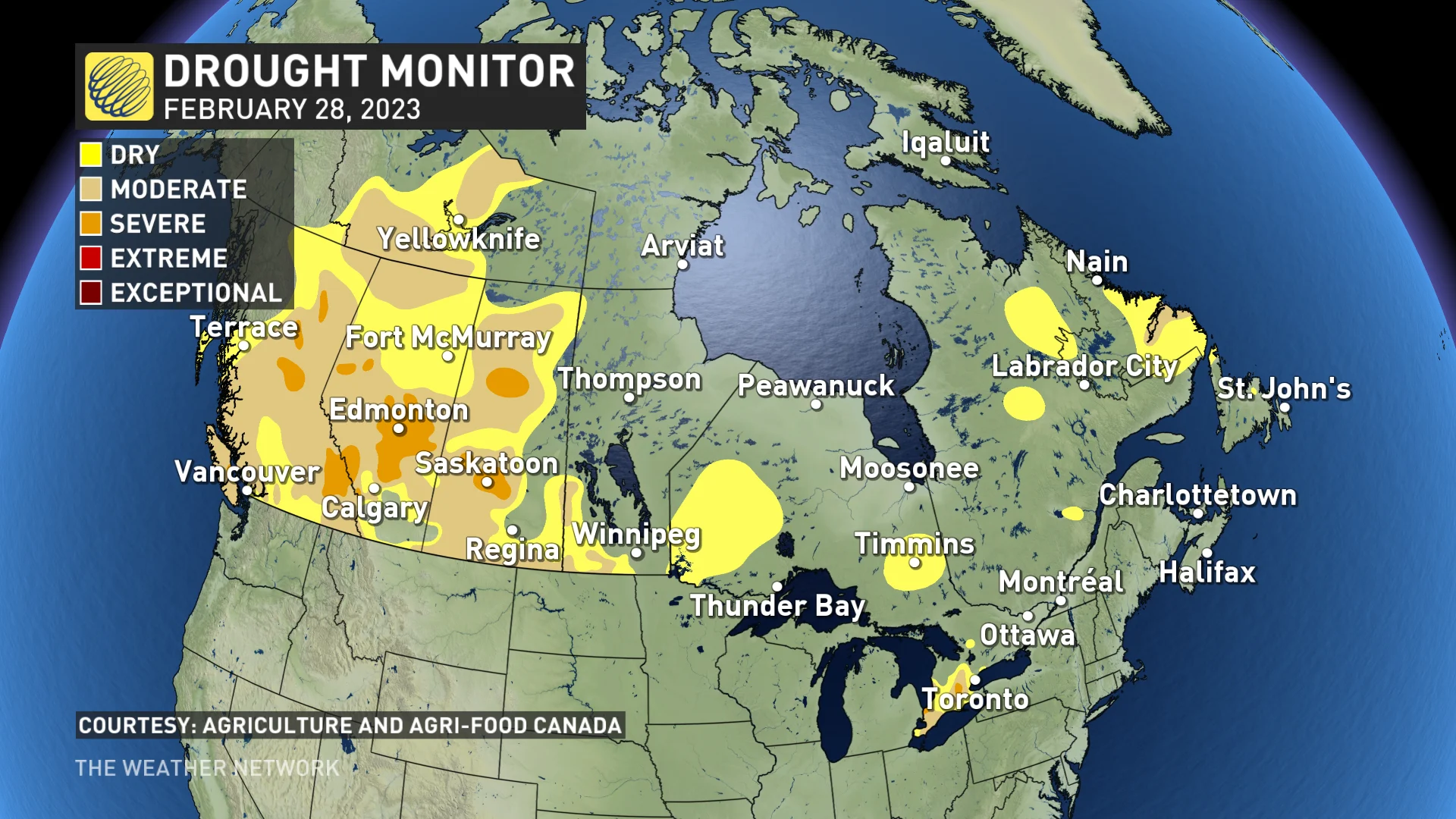 Canada’s widespread drought may fuel the upcoming wildfire season - The ...