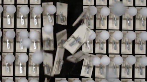 Chaos, mouse traps and ping pong balls show how social distancing works ...