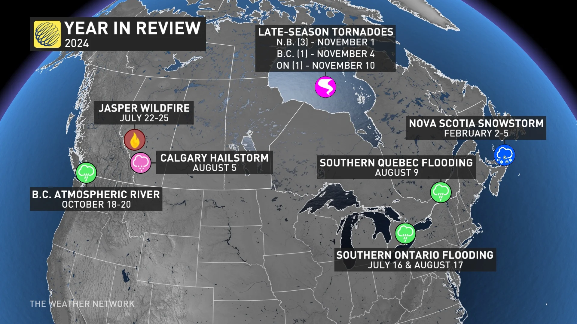When it stormed, it damaged: Canada's impactful year of weather in 2024 ...