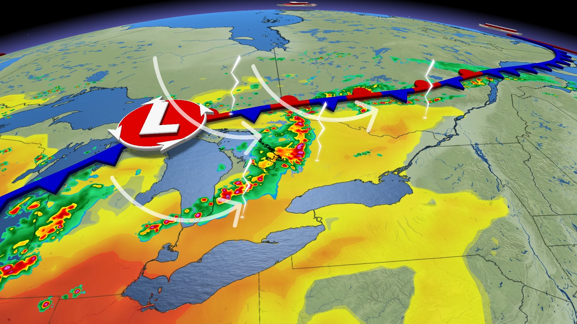 Flooding rains and lightning: Multi-day storm threat hits Ontario - The ...