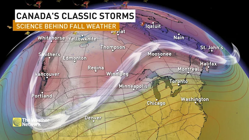 The science behind Canada's 'classic' fall storms - The Weather Network