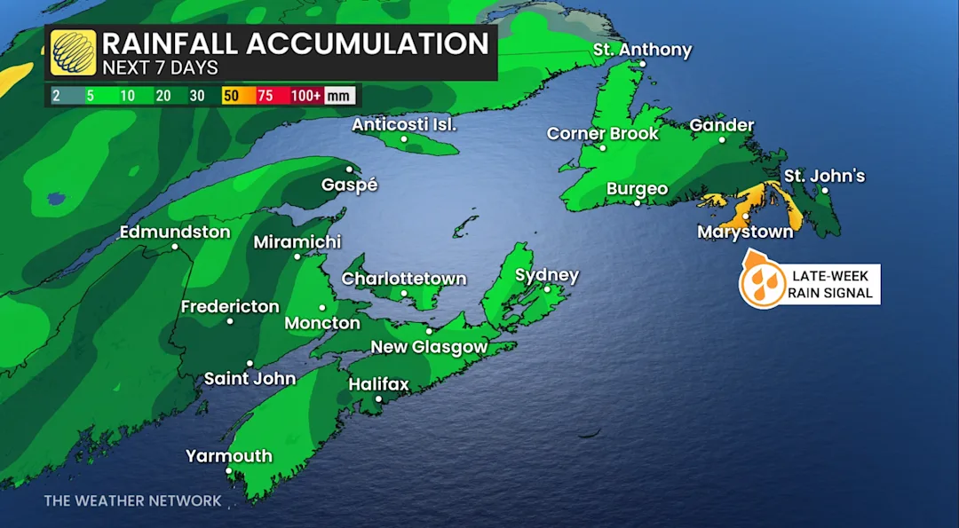 Multiple rounds of beneficial rains on the way to Atlantic Canada - The ...