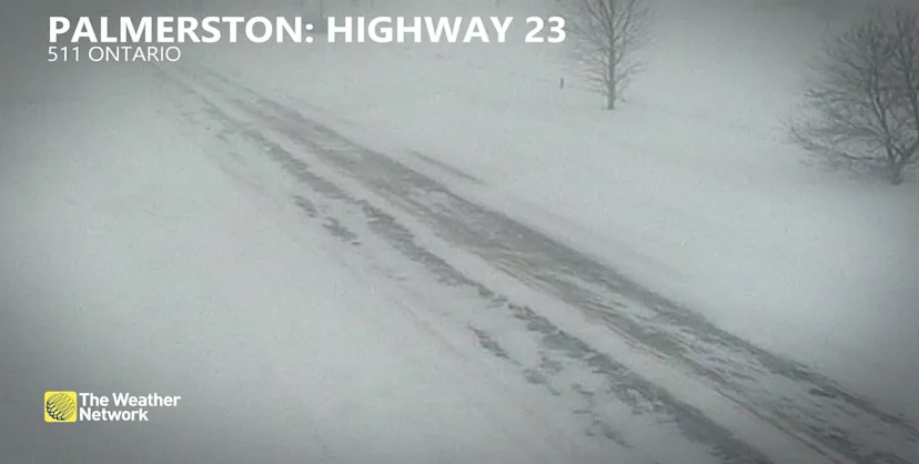 Potent snow squalls cause collisions, prompt road closures in parts of ...