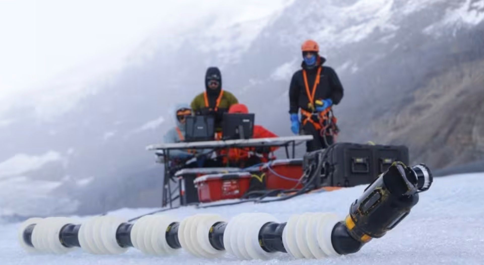 Alberta glacier used as NASA training ground for robotic snake - The ...