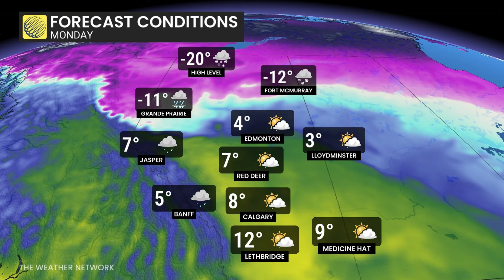 Temperatures and wind gusts set to soar in Alberta - The Weather Network