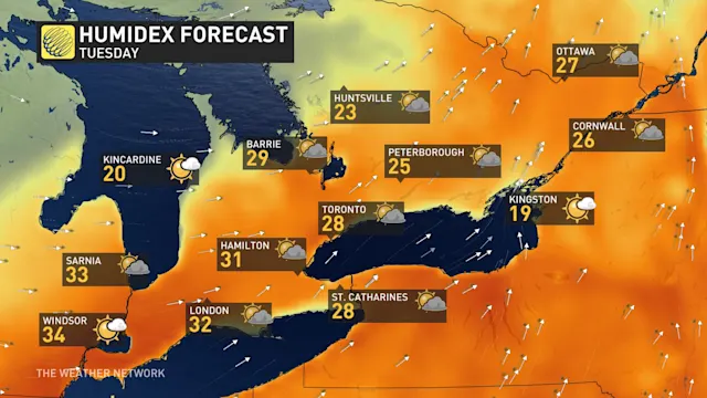 Canada looking for its first 30 C after a lacklustre spring so far ...