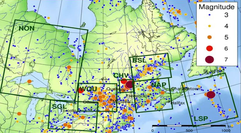 'Rare' minor earthquake rattles eastern Ontario, some shaking felt ...