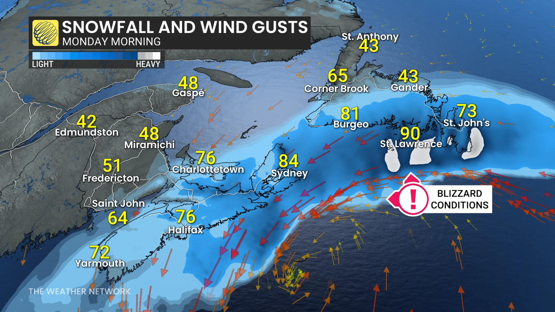 Blizzard conditions possible as nor’easter aims for East Coast - The ...