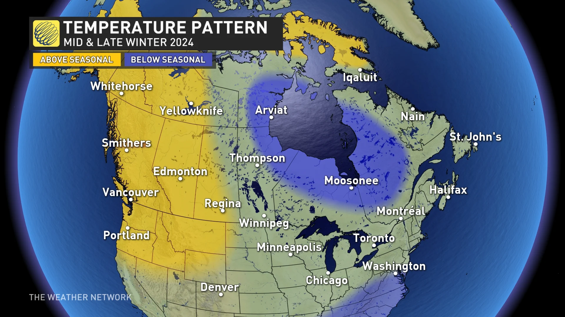 Canada's Winter Forecast: El Niño a critical factor for the season ahead - The Weather Network