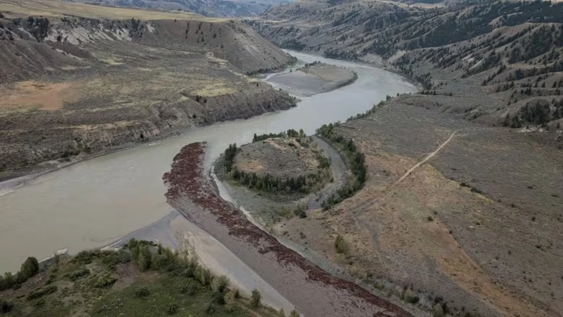Surge of water from B.C. landslide dam breach fills Fraser River - The ...