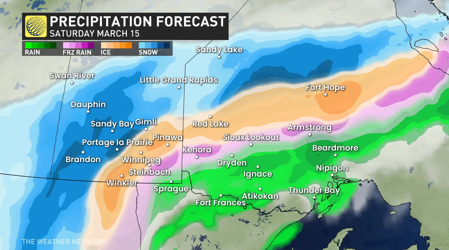 Spring fever or deep freeze? Canada divided by extreme weather pattern ...
