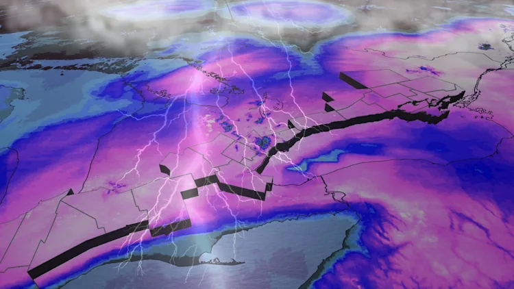 Thundersnow is a rare and electrifying experience - The Weather Network