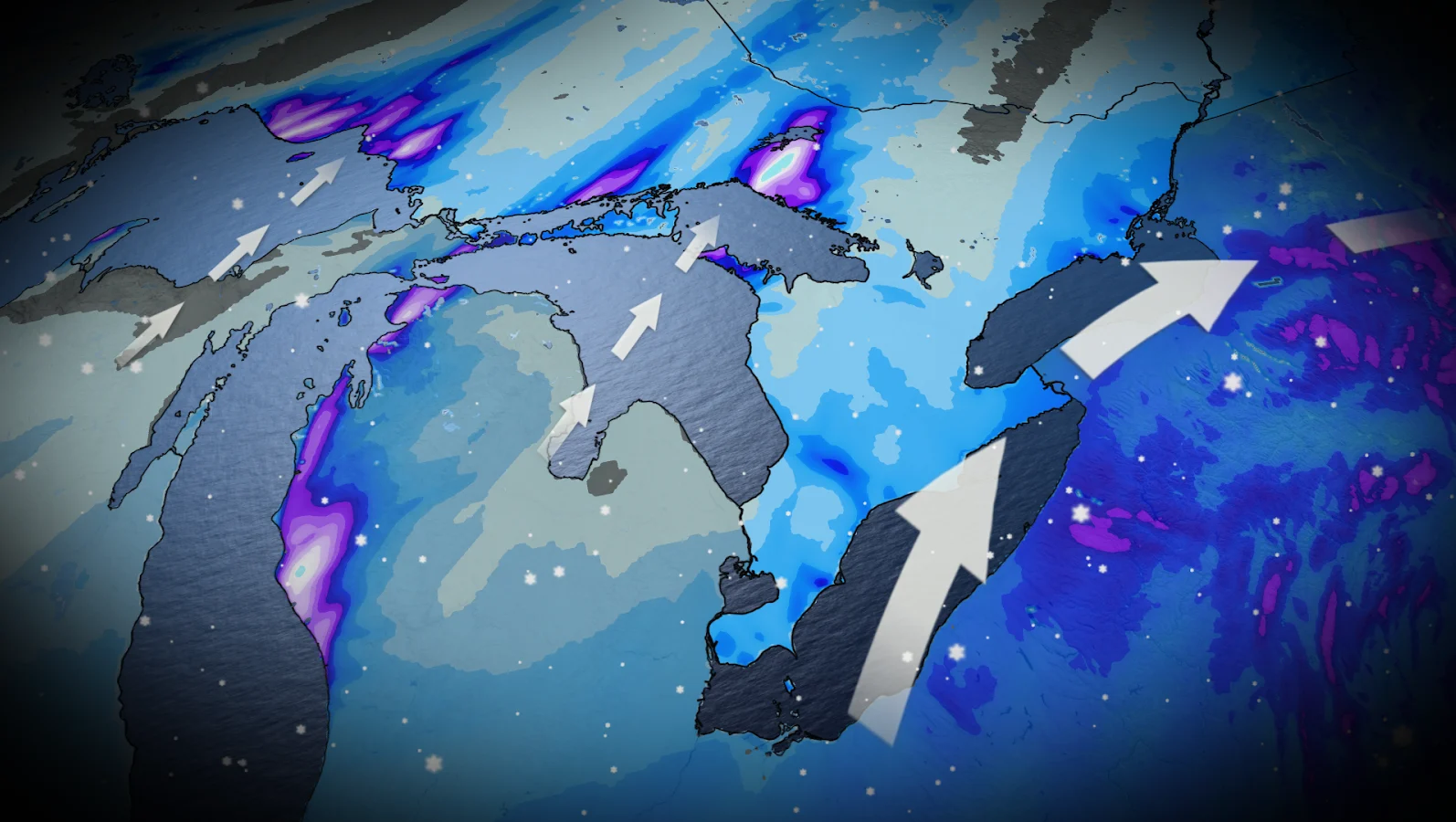 Southern Ontario to see overnight snow Monday, more cold and snow later ...